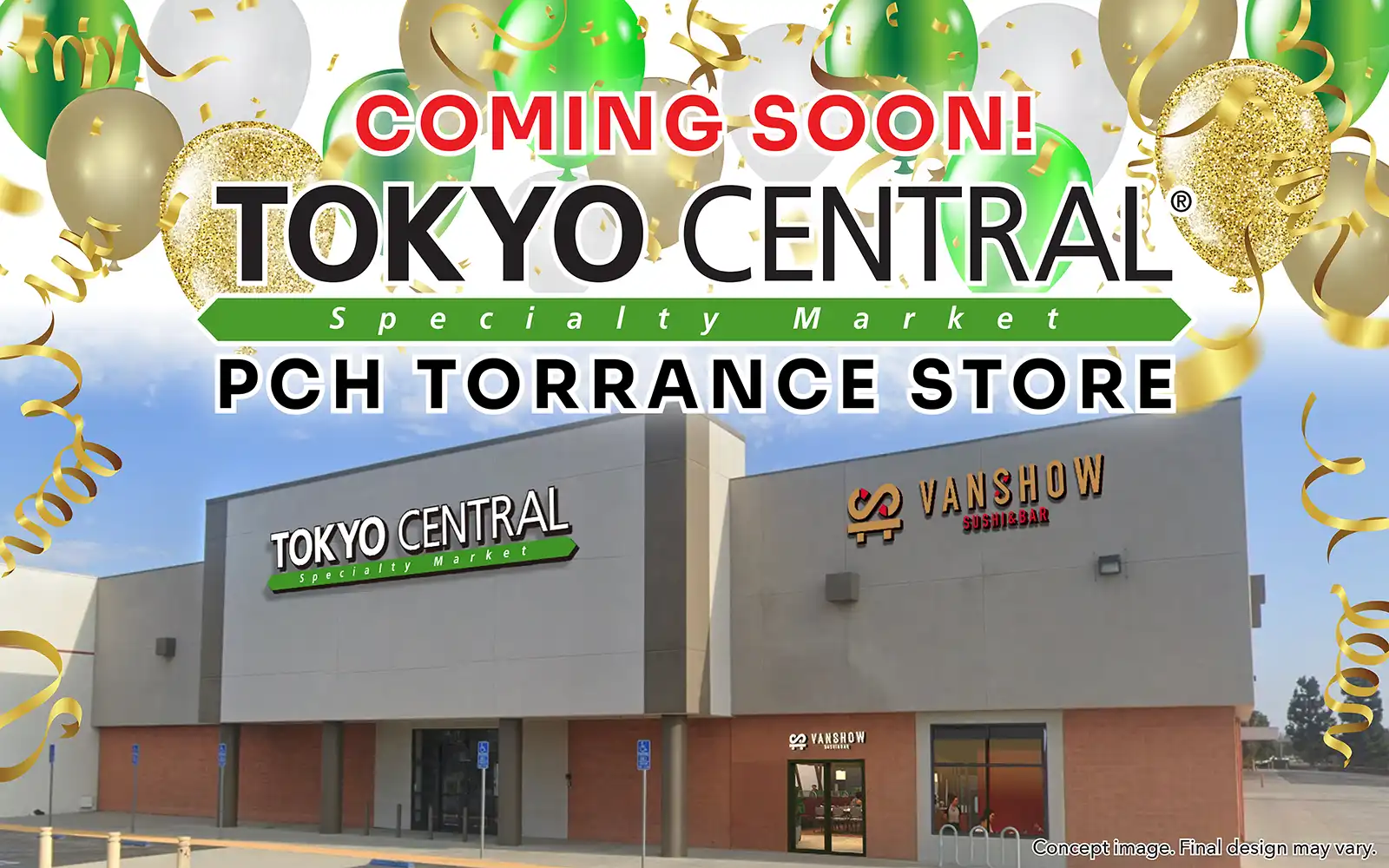 Coming Soon! PCH TORRANCE STORE - Tokyo Central